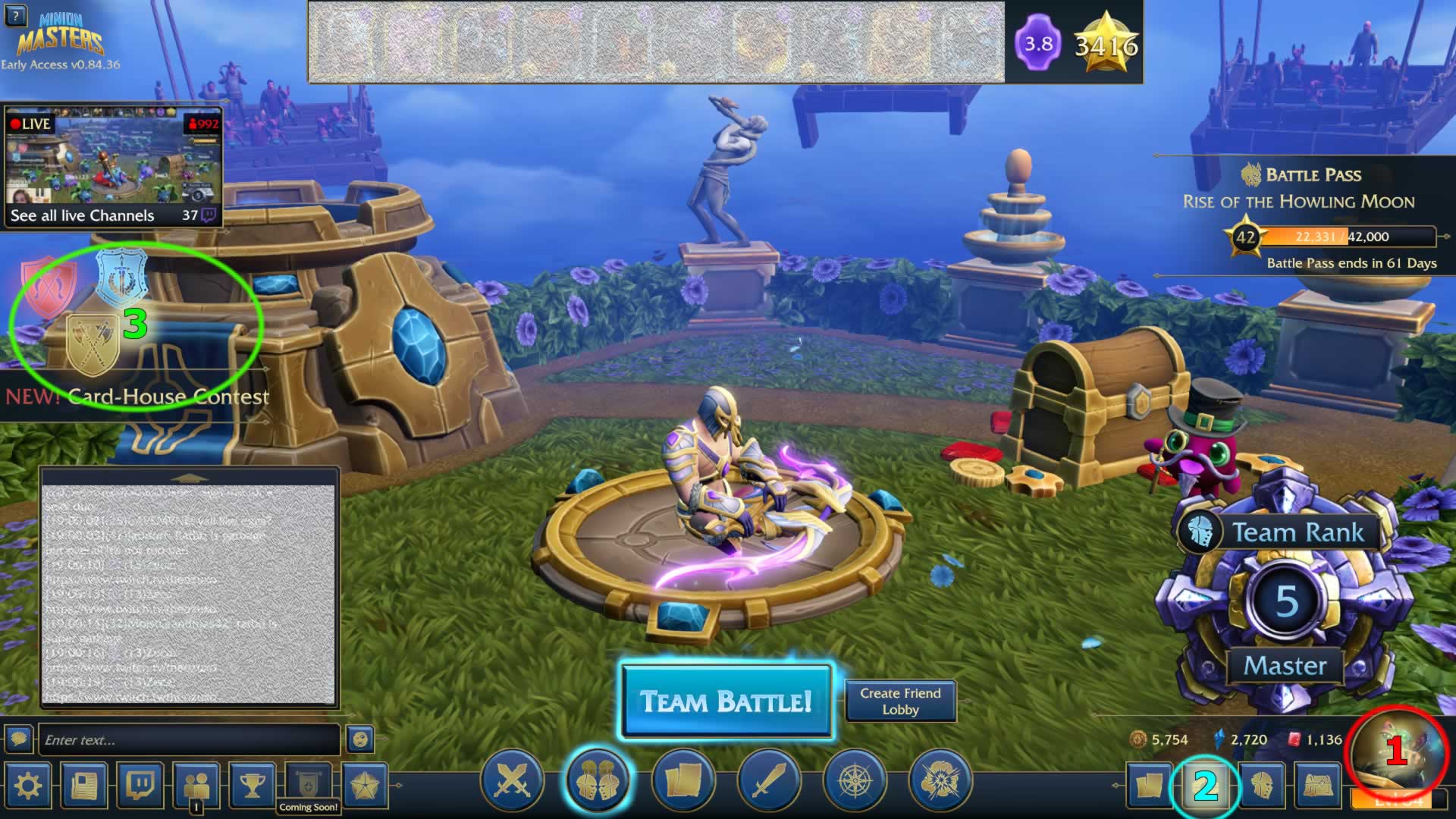 Minion Masters Manager